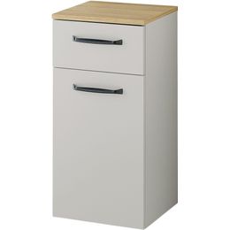 Unterschrank SAPHIR, B:32,4cm H:67,4cm T:32,1cmkaschmir, Holzwerkstoff, Badezimmer, Schränke, "Quickset 500, Badschrank 32,4 cm, 1 Tür und 1