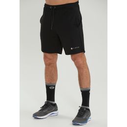 Shorts Virtus "Patrick V2", Herren, Gr. S, US-Größen, schwarz, 66% Viskose, 30% Polyester, 4% Elasthan, kurz, Hosen, mit verstellbarem Tunnelzug