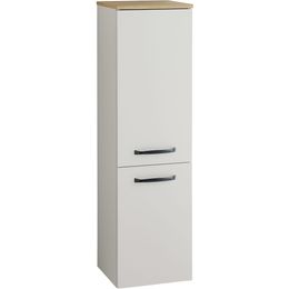 Midischrank SAPHIR "Quickset 500, Badschrank 32,4 cm breit, 2 Türen", kaschmir, B:32,4cm H:115,4cm T:32,2cm, Holzwerkstoff, Schränke, Midischrank