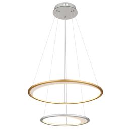 Globo LIGHTING Hängeleuchte "UMBRA", silberfarben, 1 Stk., Leuchten, Hängelampe Esszimmer-Leuchte Esstischleuchte Wohnzimmer