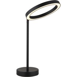 Globo LIGHTING Tischleuchte "GRENVIX", H: 32,8cm, 1 Stk.schwarz matt, Wohnzimmer, Leuchten, Tischlampe Nachttischlampe Deko-Tischleuchte Schlafzimmer