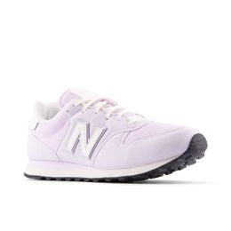 New Balance Damen Sneaker "500", Gr. 41,5lila, sea salt, Leder, Textil, mehrfarbig, Schuhe