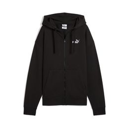 Puma Sportsweatjacke 'Ess No. 1' Damen Gr&ouml;&szlig;e XXL schwarz / wei&szlig;