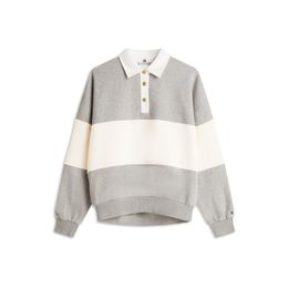 Tommy Hilfiger Sweatshirt Damen Gr&ouml;&szlig;e XXXL graumeliert / offwhite