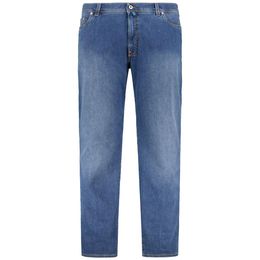 Große Größen Pierre Cardin Jeans "Lyon" in Futureflex-Qualität, Slim Fit Farbe mittelblau Größe: 29