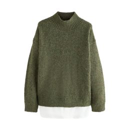 next Pullover Damen Gr&ouml;&szlig;e M gr&uuml;n / wei&szlig;