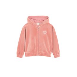 Cool Club Sweatjacke M&auml;dchen Gr&ouml;&szlig;e 104 altrosa