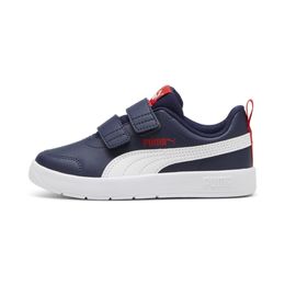 Puma Sneakers 'Courtflex V3' boy size 32.5 Navy / Red / White