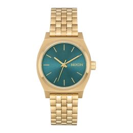 Nixon Uhr 'Teller' Herren Gr&ouml;&szlig;e One Size dunkelblau / gold