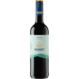Weinbiet Manufaktur Merlot 2023 Trocken - Pfalz &ndash; Rotwein Qualit&auml;tswein
