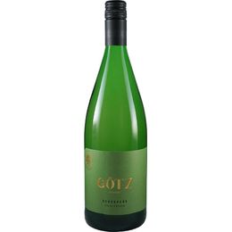 Bioweingut G&ouml;tz 1,0 L Scheurebe 2024 Halbtrocken - Rheinhessen &ndash; Wei&szlig;wein Qualit&auml;tswein