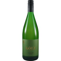 Bioweingut G&ouml;tz 1,0 L Riesling 2024 Trocken - Rheinhessen &ndash; Wei&szlig;wein Qualit&auml;tswein