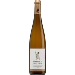 Weingut Vereinigte Hospitien Serriger Schloss Saarfels "Goldkapsel" Riesling 2019 Edels&uuml;&szlig; - Saarfelser Schlossberg Mosel &ndash; Wei&szlig;wein Auslese