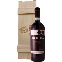 SG Vini Identità di Manduria + BOX Primitivo 2019 Trocken - Apulien – Rotwein DOC