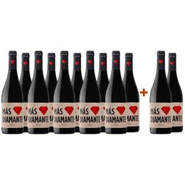 Bodegas Franco-Espa&ntilde;olas Pack Descuento 10+2 Franco Espa&ntilde;olas M&aacute;s Diamante Red Blend Rioja DOCa Tempranillo 2024 Halbtrocken - La &ndash; Probierpaket DOP