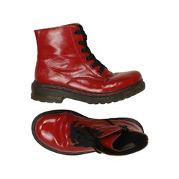 Rieker Stiefelette Damen Gr&ouml;&szlig;e 36 Second Hand rot