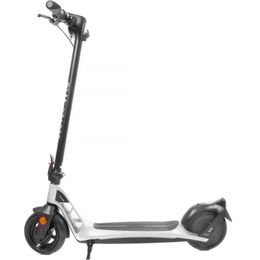 E-Scooter SCOTEX "SCOTEX H10", silber (silberfarben), RollerB:49cm L:108cm, mit Straßenzulassung, bis zu 30 km Reichweite, B:49cm L:108cm
