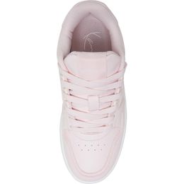 Trainingsschuh Karl Kani "Karl Kani Karl Kani Lxry 2K Gs", M&auml;dchen, Gr. 36, pink, wei&szlig;, Polyurethan, Schuhe