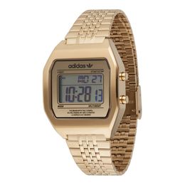 adidas originals Digitaluhr Damen Gr&ouml;&szlig;e One Size gold / schwarz