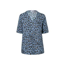 Tchibo - Bluse mit Print - Damen - Gr. 44 - hellblau