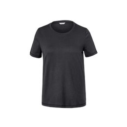 Tchibo - Basic T-Shirt - Damen - Gr. XL - schwarz