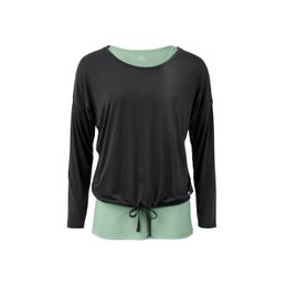 Tchibo - 2-in-1-Sportshirt - Damen - Gr. XXL - hellgrün