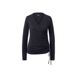 Tchibo - Wickel-Sportshirt - Damen - Gr. S - dunkelgrau