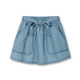 Tchibo - Baumwoll-Denim-Rock - M&auml;dchen - Gr. 110/116 - blau