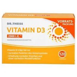 Dr. Theiss Naturwaren Dr. Theiss Vitamin D3 Tabletten 2000 I.e. 120 ST