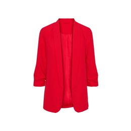 Tchibo - Blazer mit gerafften &Auml;rmeln - Damen - Gr. 38 - rot