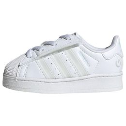 adidas originals Sneaker 'Superstar' Jungen Gr&ouml;&szlig;e 23.5 ecru / wei&szlig;