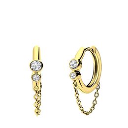 Lucardi Earrings female Gold size Onesize