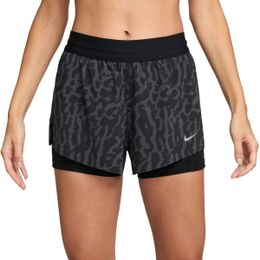 Nike Swift Novelty Dri-FIT Mid-Rise 4 Inch 2-in-1 Shorts Damen
