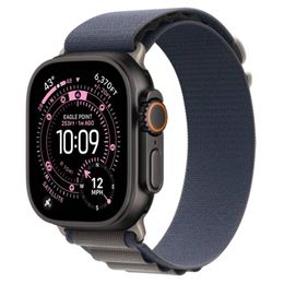 Apple Watch Ultra 2 (2023) GPS + Cellular 49 mm - Titan Schwarz - Alpine loop Blau