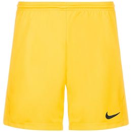 Nike Sportshorts 'Park III' Damen Gr&ouml;&szlig;e L gelb / schwarz