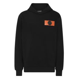 Sweatshirt Plein Sport "Tiger", Jungen, Gr. XL, schwarz (02, schwarz), Obermaterial: 88% Baumwolle, 12% Polyester, Sweatshirts