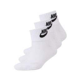 Nike Sportswear Socken 'Everyday' Damen Gr&ouml;&szlig;e 38/42 schwarz / wei&szlig;