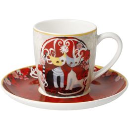 Goebel Tasse &raquo;Espressotasse R. Wachtmeister -Templi dell' amore&laquo; Bunt
