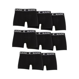 Karl Kani Boxershorts »Retro Tape 8 Pack Boxer Briefs« 1 Stk. tlg. black XS - 1 Stk. 1 Stk. XS Bequeme Unterhosen für Damen und Herren