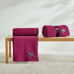 s.Oliver Wohndecke »Decke Kuschelsoft« 150 x 200 cm (Breite x Länge), in bunten Farben magenta Obermaterial: 100% Polyester B/L: 150 cm x 200 cm