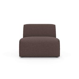 OTTO HOME Sessel »Merid Sofa-Mittelelement, Maße B/T/H: 84/97/46 cm« als Modul oder separat verwendbar, für individuelle Zusammenstellung braun