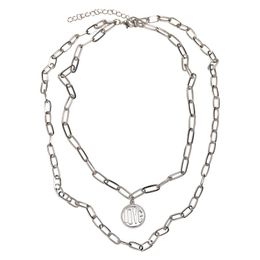 Urban Classics Kette mit Anhänger »Damen Love Basic Necklace« silver onesize Stilvolle Halsketten für jeden Anlass