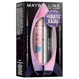Maybelline NEW YORK Make-up Set »Xmas Coffret Sky High + Expression Kajal« -/33 Waterproof/Black Coffret mit Sky High Mascara Waterproof und...