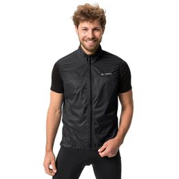 Vaude Funktionsweste »MEN'S MATERA AIR VEST« 1 Stk. tlg. black XXL Untertritt mit Kinnschutz am Kragen