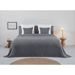 Andas Tagesdecke &raquo;Greta&laquo; anthrazit Obermaterial: 100% Baumwolle B/L: 140 cm x 200 cm