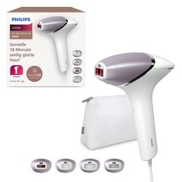 Philips IPL-Haarentferner »Lumea S8000 BRI947/00« 450.000 Lichtimpulse 4 Aufsätze (Achseln, Bikinizone, Körper und Gesicht) Fliederfarben Mit 4...