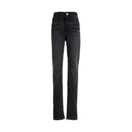 Calvin Klein Jeans Skinny-fit-Jeans &raquo;SKINNY MR SLIT OPTIC BLACK&laquo; f&uuml;r Kinder bis 16 Jahre Optic Black 6 (116) - N-Gr N-Gr 6 (116) Jeans von Calvin...