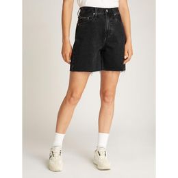 Calvin Klein Jeans Bermudas &raquo;BERMUDA SHORT&laquo; mit Fransensaum Denim Black 34 - N-Gr N-Gr 34 Bermudas von CALVIN KLEIN