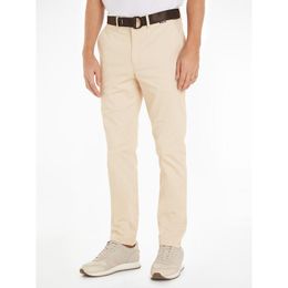 Calvin Klein Stoffhose mit praktischem Gürtel beige34 30 - Länge 34 Länge 34 30 Twillhose von Calvin Klein