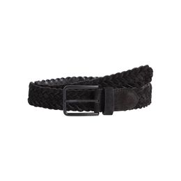 Calvin Klein Lederg&uuml;rtel &raquo;WARMTH BRAIDED SUEDE 35MM&laquo; Ck Black
